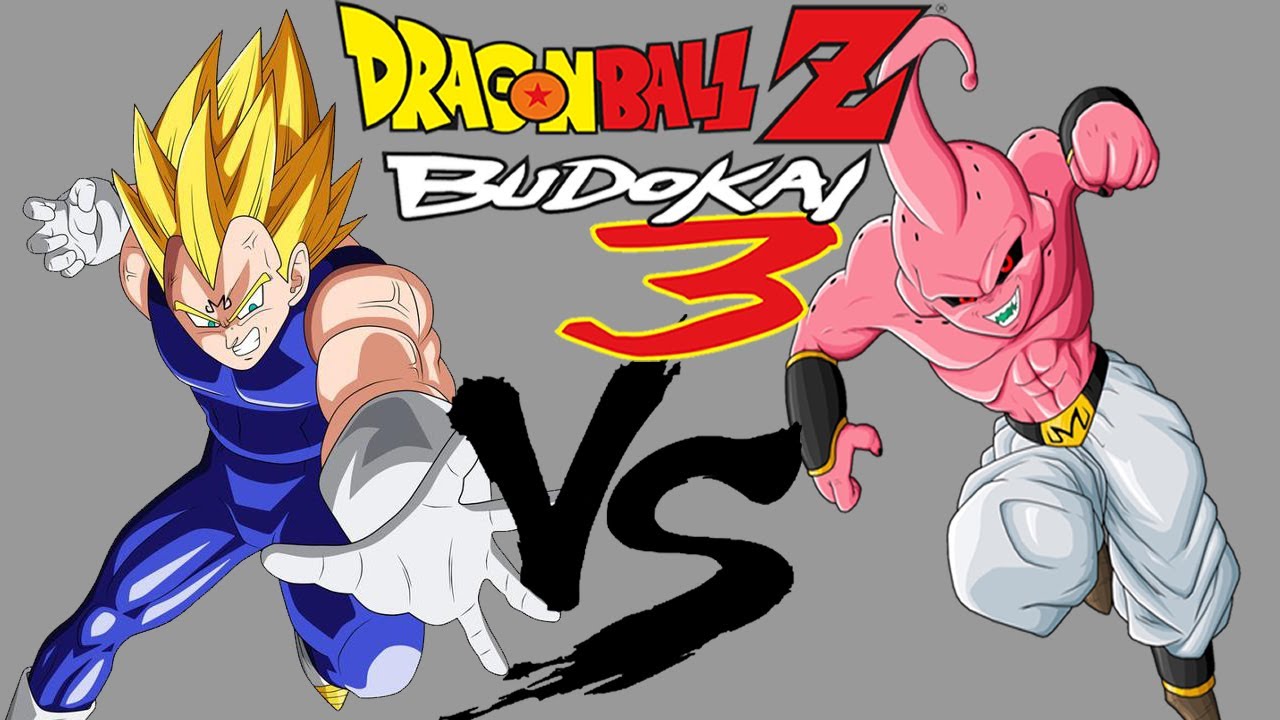 Evil Buu Vs Majin Vegeta
