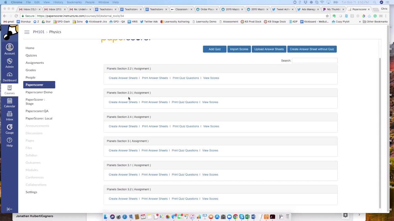Paperscorer For Canvas Youtube