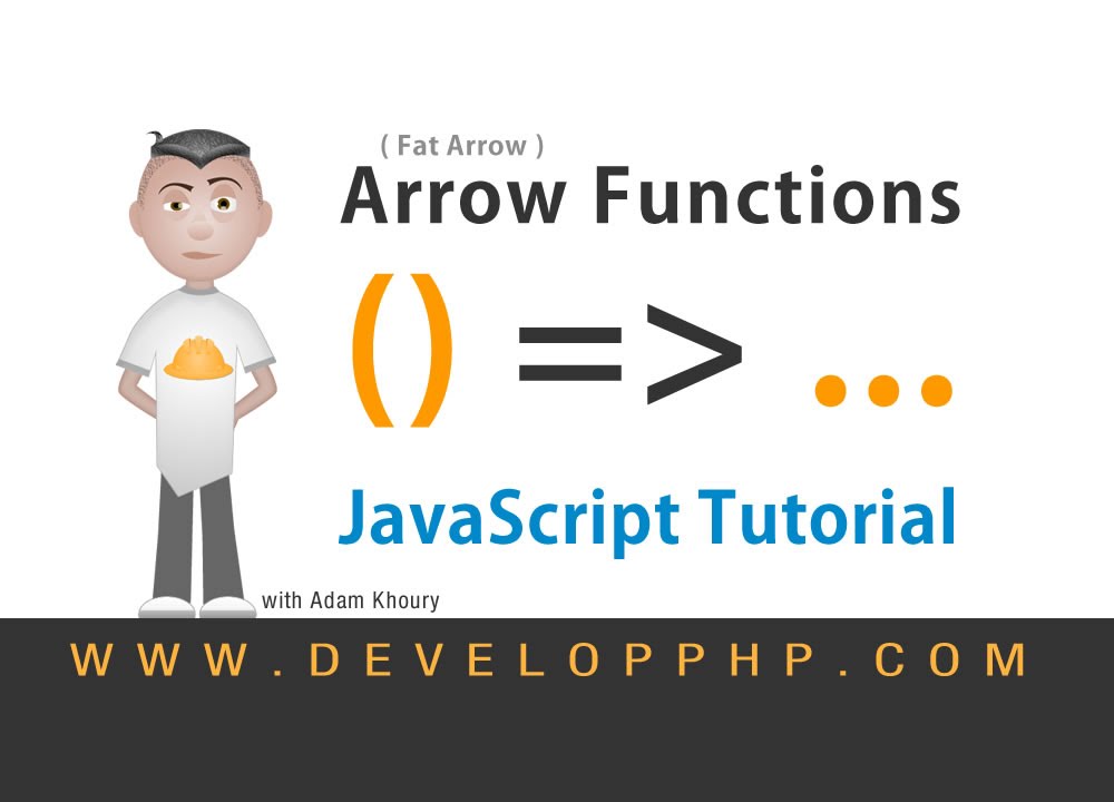 Anonymous Fat Arrow Functions Javascript Programming Tutorial Youtube