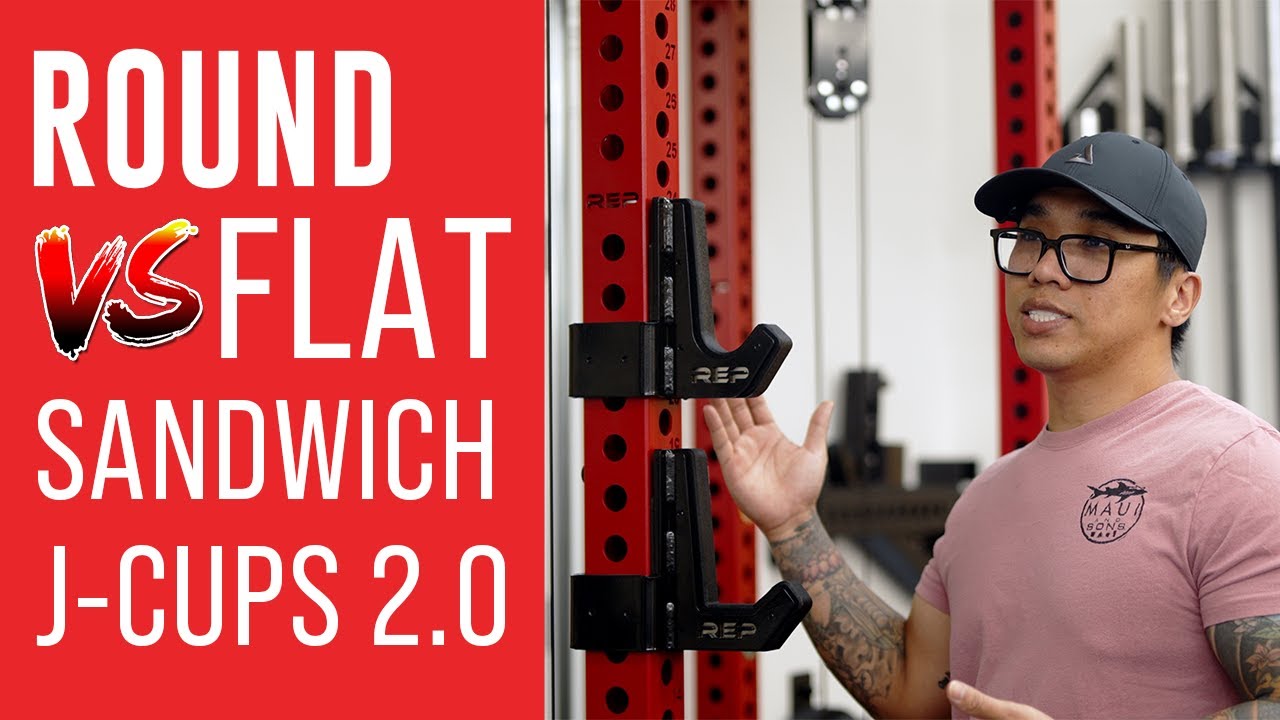 Rep Fitness Round Vs Flat Sandwich J Cups 2 0 Youtube