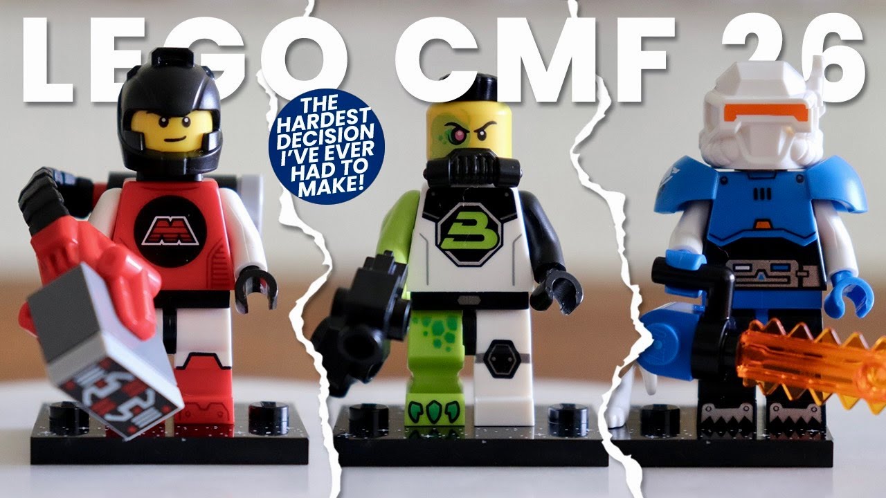 I M Ranking All Lego Space Cmf 26 From Worst To Best Youtube