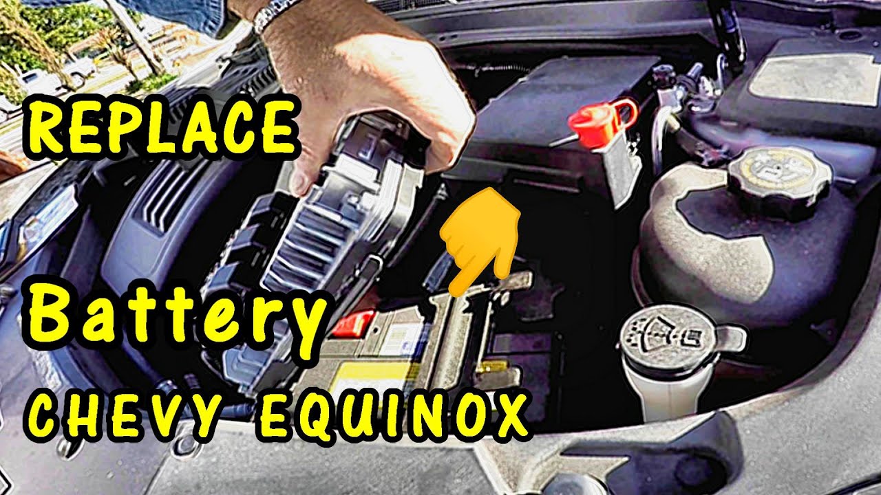 How To Replace A Battery 2010 To 2017 Chevrolet Equinox Youtube