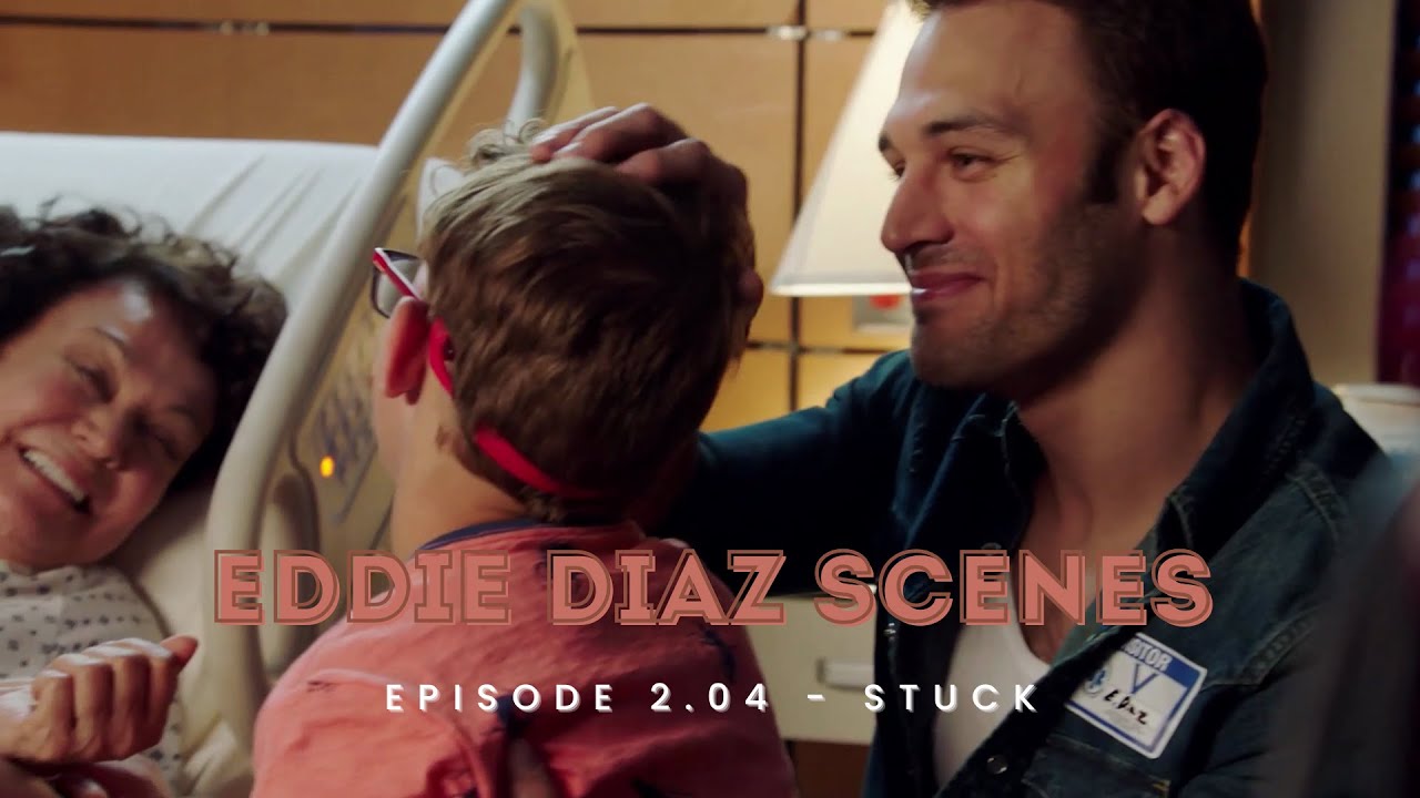 Buck And Eddie Visit Abuela At The Hospital 2x04 Stuck Youtube