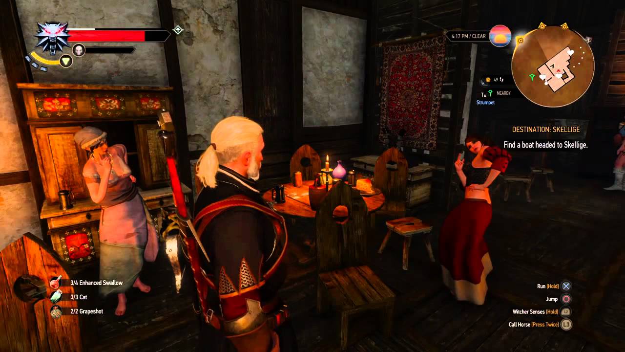 The Witcher 3 Where Is The Brothel In Novigrad Youtube