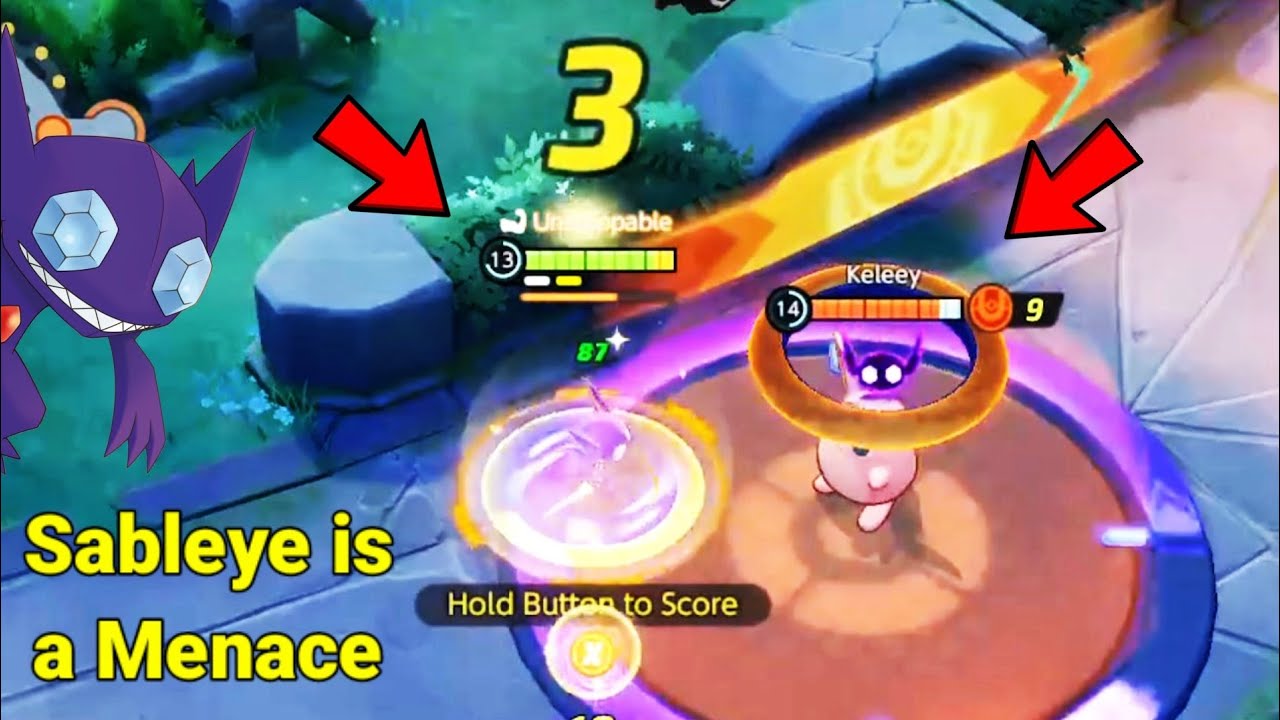 Sableye 200iq Move Pokemon Unite Youtube