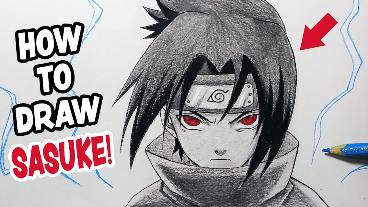 How To Draw Sasuke Sharingan