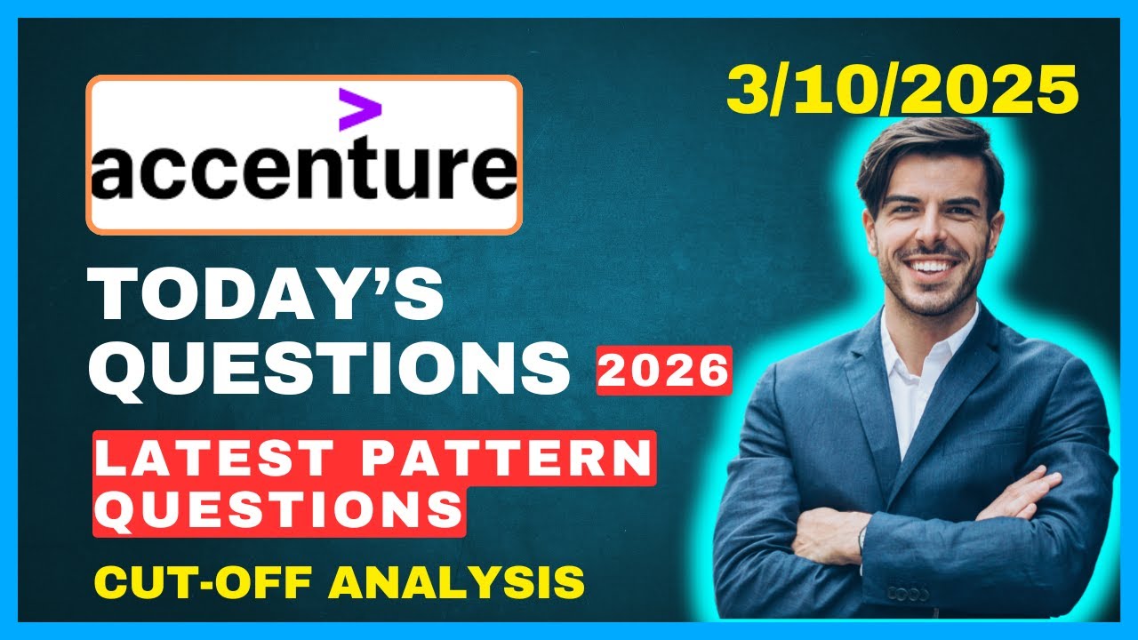 Latest Sql 亟 Accenture Assessment Test 2026 Ubk Anna Youtube