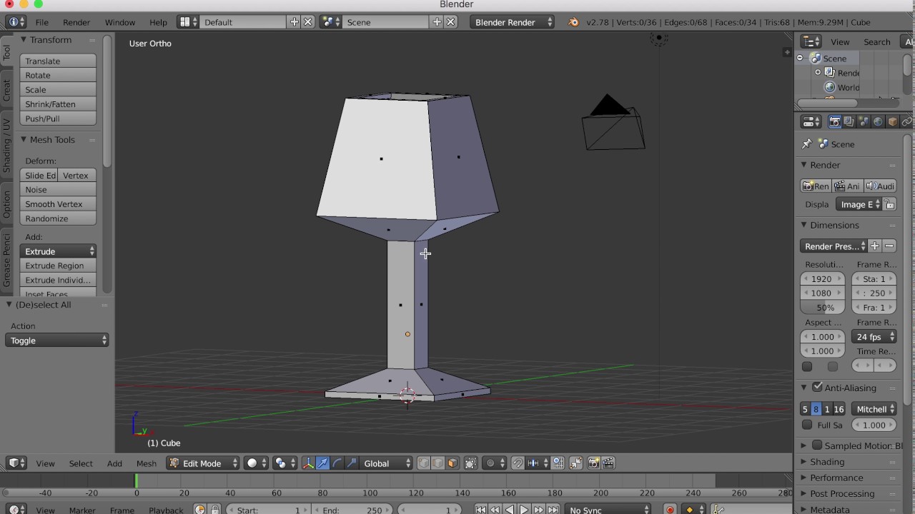 Box Modeling Youtube