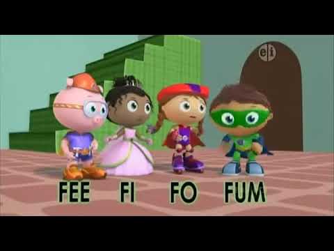 Super Why 004 Jack And The Beanstalk Youtube