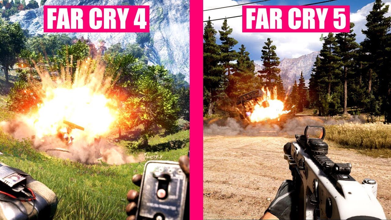 Far Cry 4 Vs 5 Ludawm