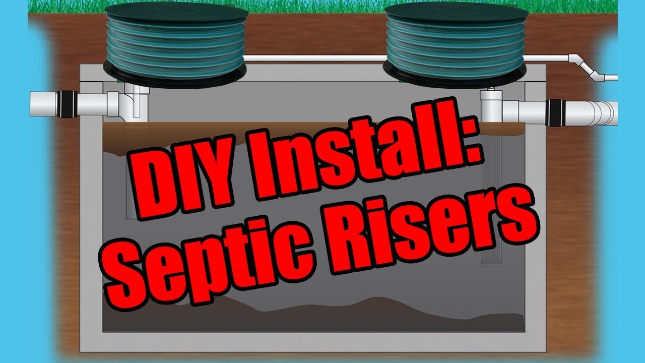 How To Install Risers And Lids On Concrete Septic Tanks W Round Hole