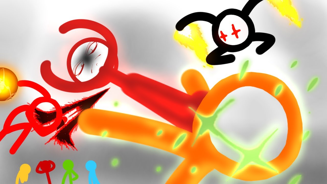 Animation Vs Kj Stick Nodes Battle Youtube
