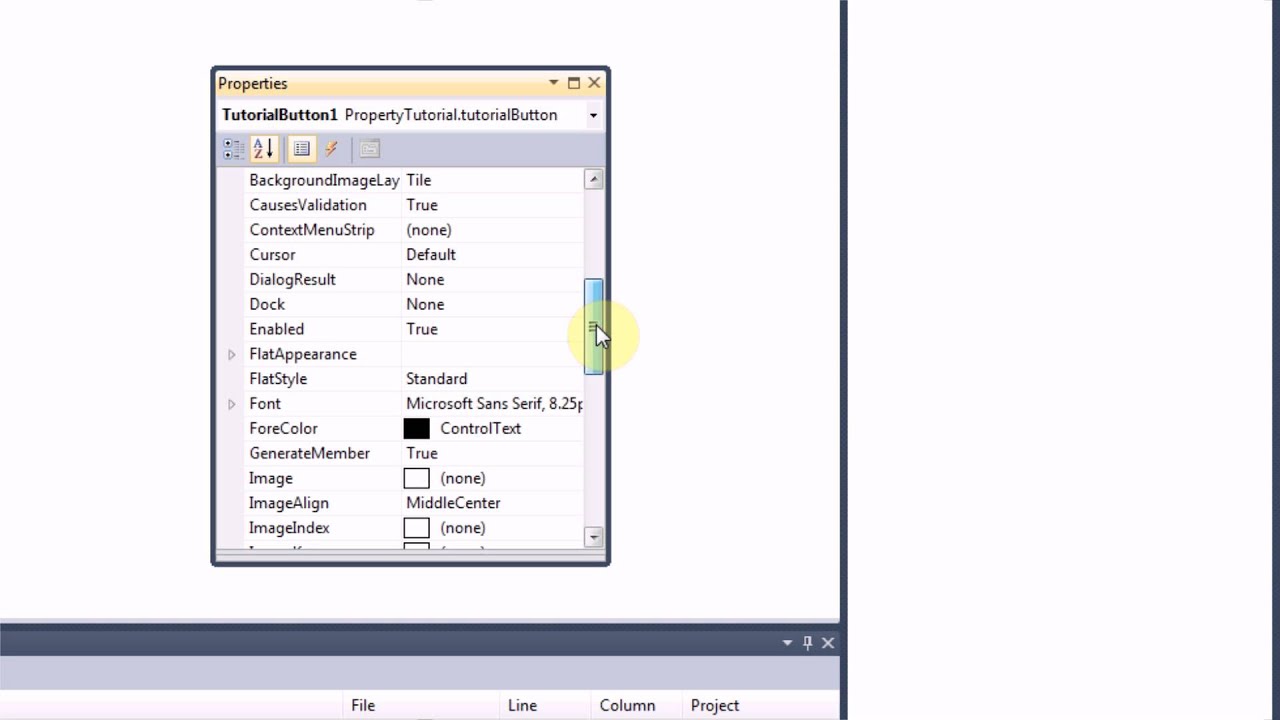 Vb Net Properties Visual Basic 2008 2010 2012 Youtube