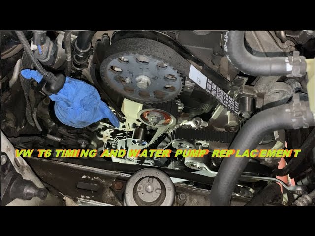 Vw Transporter T6 Timing Belt And Water Pump Replacement 41 Off