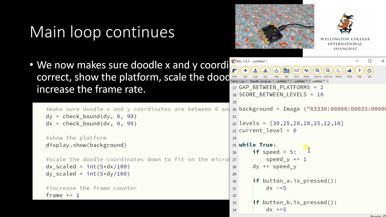 Microbit Doodle Jump Youtube