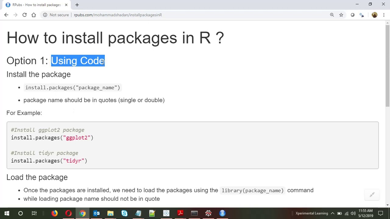 R Programming Installing Packages Made Easy Peerdh