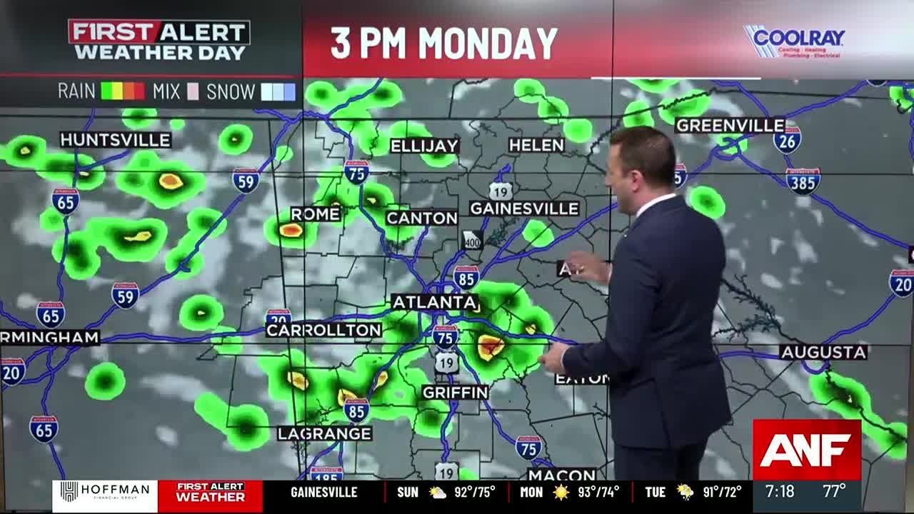 First Alert Forecast Hotter With Storm Chances Early Next Week Youtube