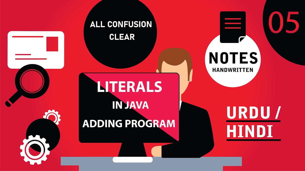 Literals In Java And Program To Adding Two Numbers Youtube