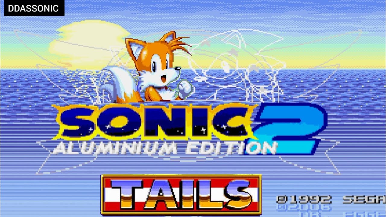 Sonic The Hedgehog 2 Aluminium Edition Tails Sonic Hack Longplay