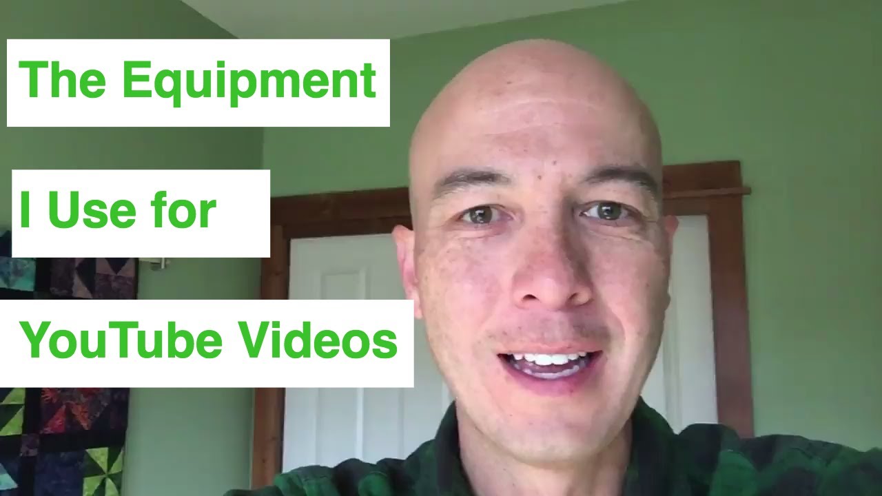 Equipment I Use For Youtube Videos Behind The Scenes Vlog Youtube