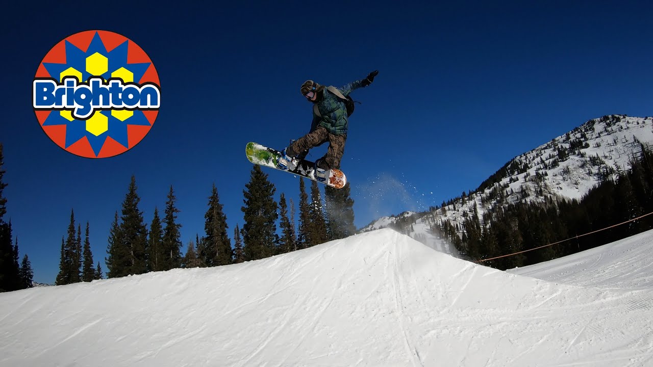 Snowboarding Brighton Resort Opening Weekend Youtube