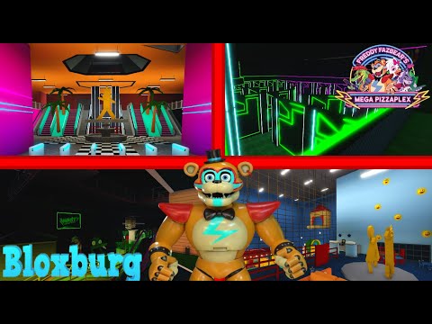 Bloxburg Fnaf Security Breach Freddy Fazbear S Mega Pizzaplex Tour