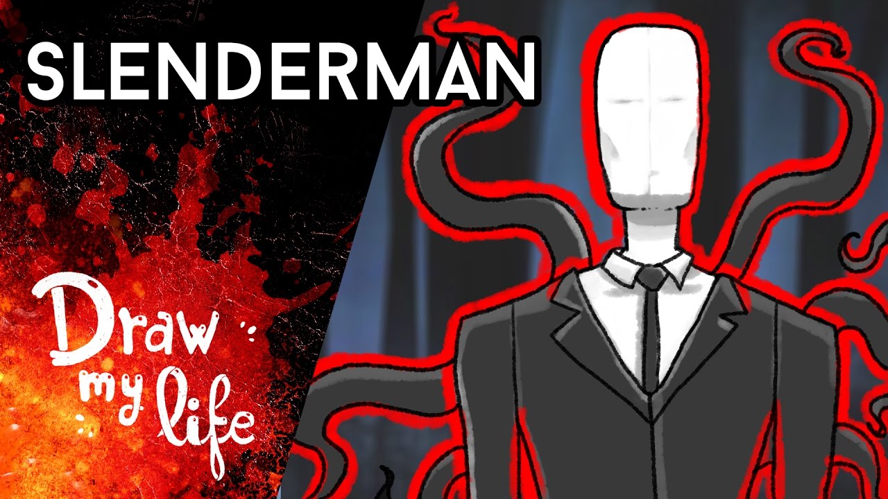 La Historia De Slenderman Personaje Creepypasta Draw My Life Youtube
