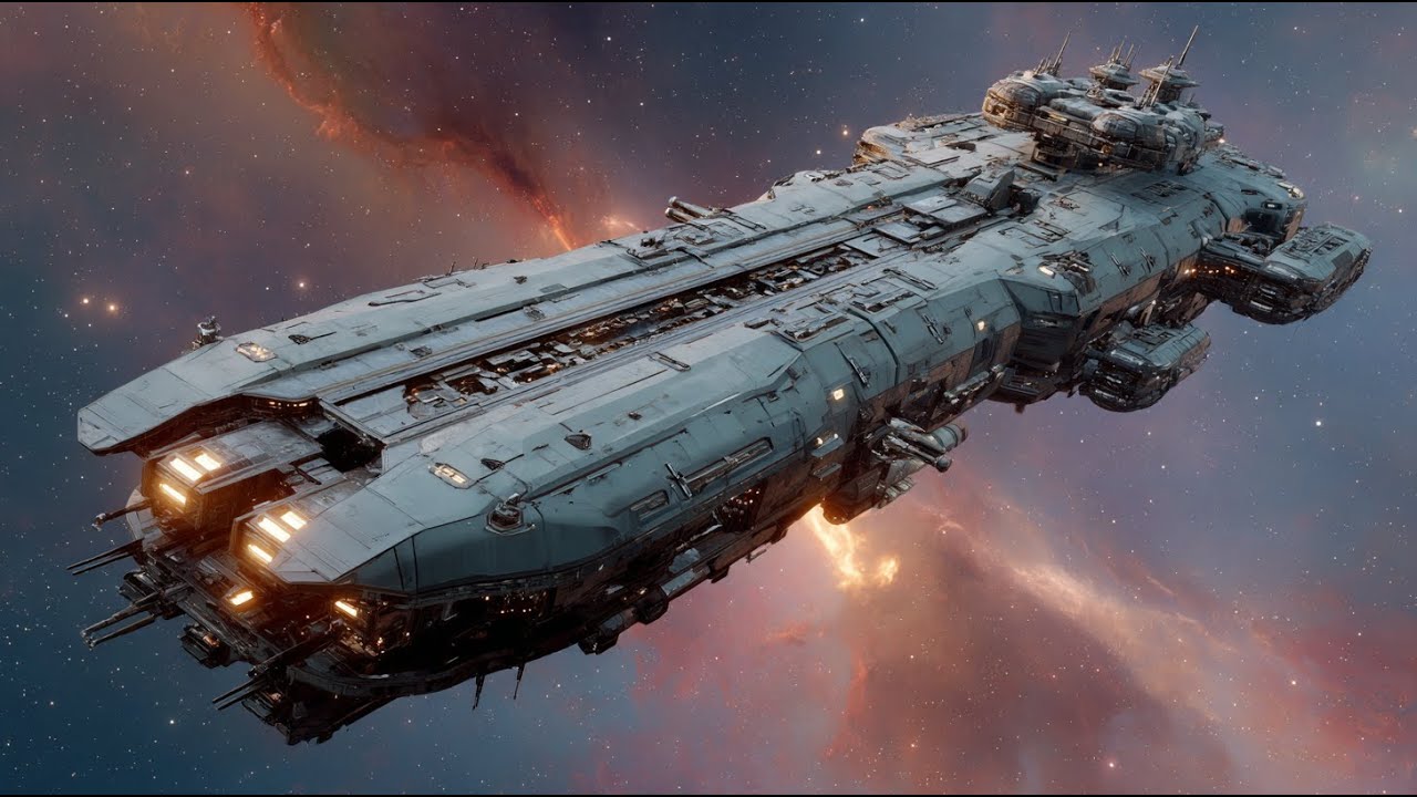 Massive Industrial Sci Fi Spaceships 3d Compilation 04 Youtube