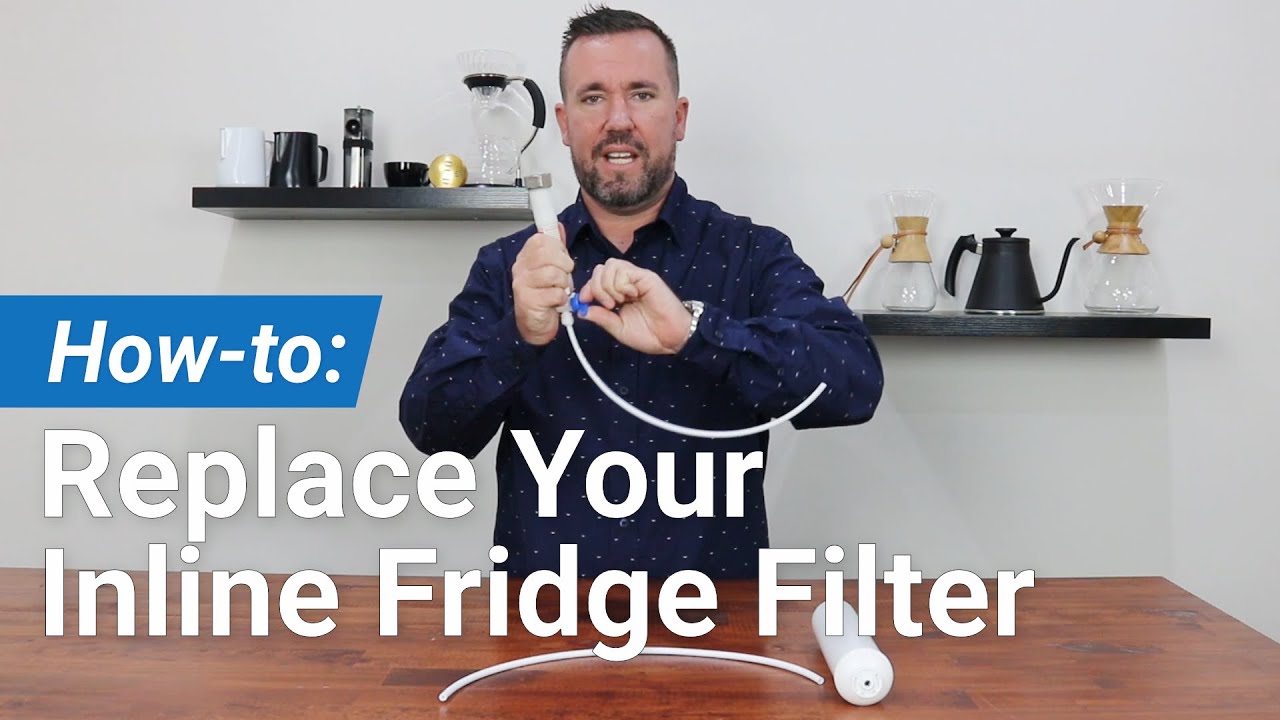 Replacing Your Inline Fridge Filter Youtube