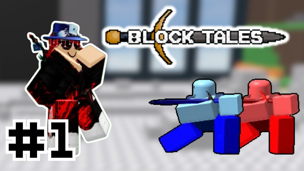 Block Tales Part 1 Full Gameplay Red Blue Noob Fight Start Of
