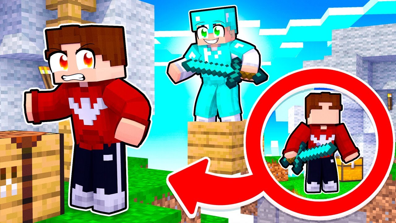 Minecraft Skywars Battle Youtube