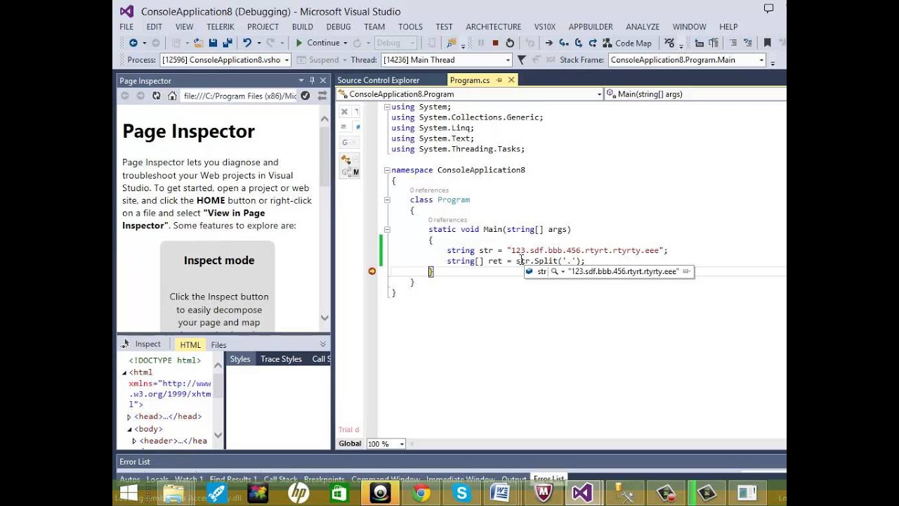 C Split String Youtube