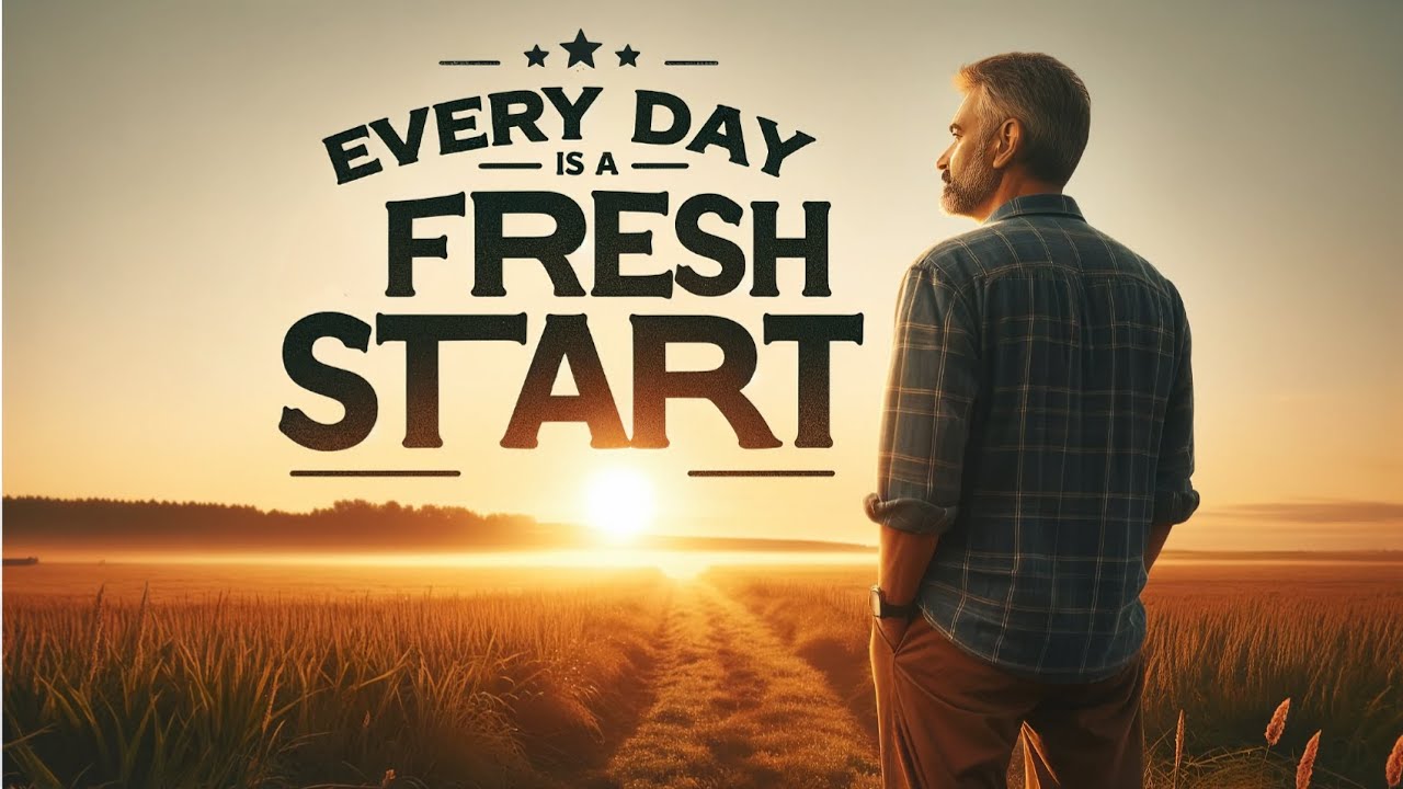 Every Day Is A Fresh Start Inspirational Motivational Video Youtube