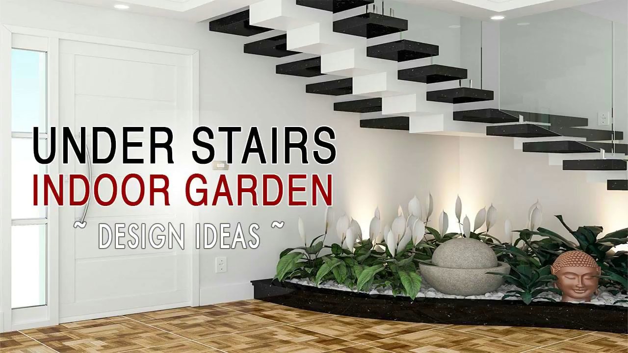 Under Stairs Design Interior Garden