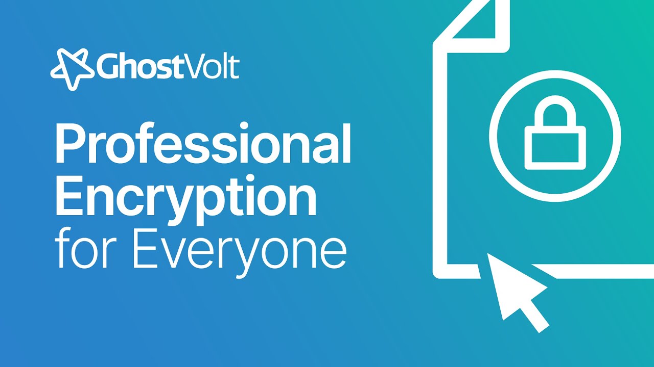 Ghostvolt Solo Professional Encryption For Everyone Free For 30 Days
