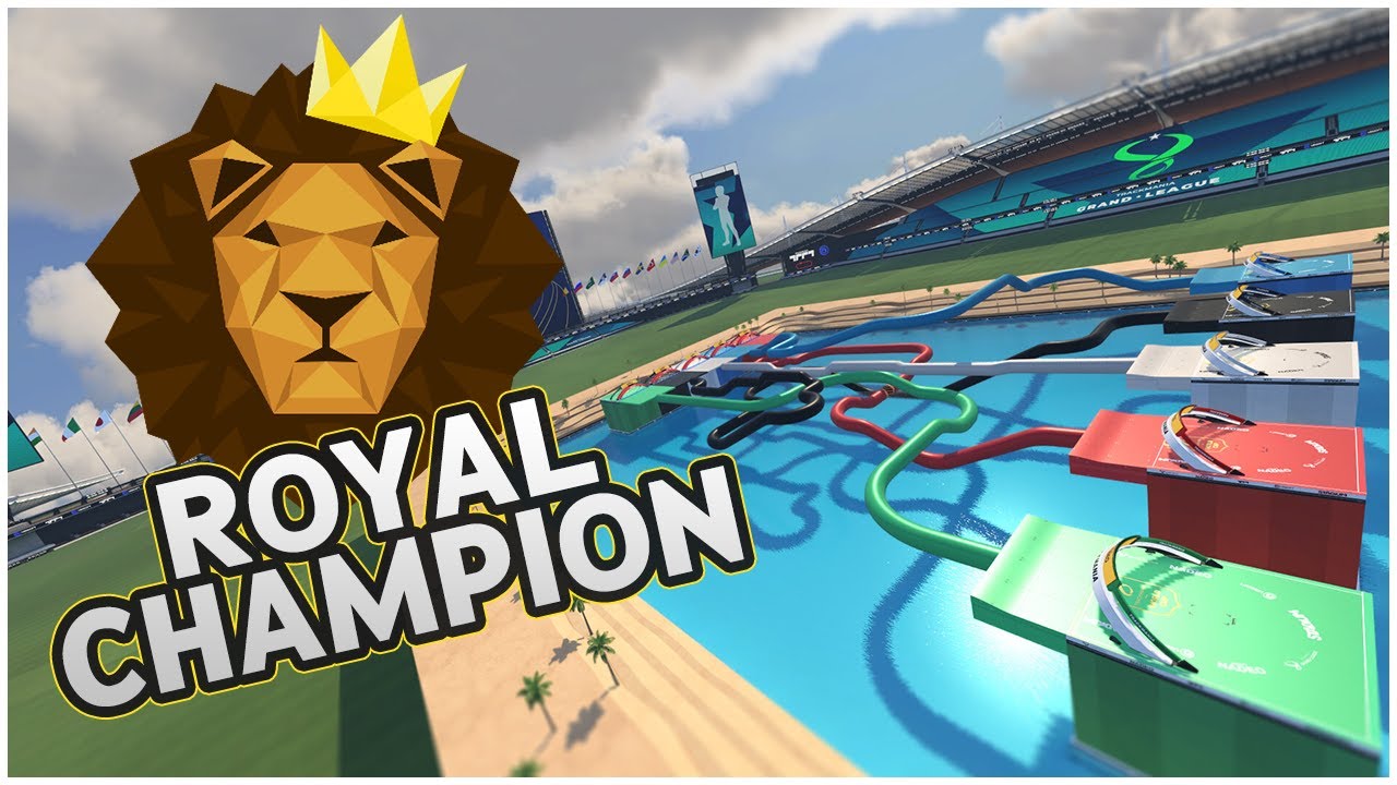Worlds First Victory Royal In Trackmania Youtube