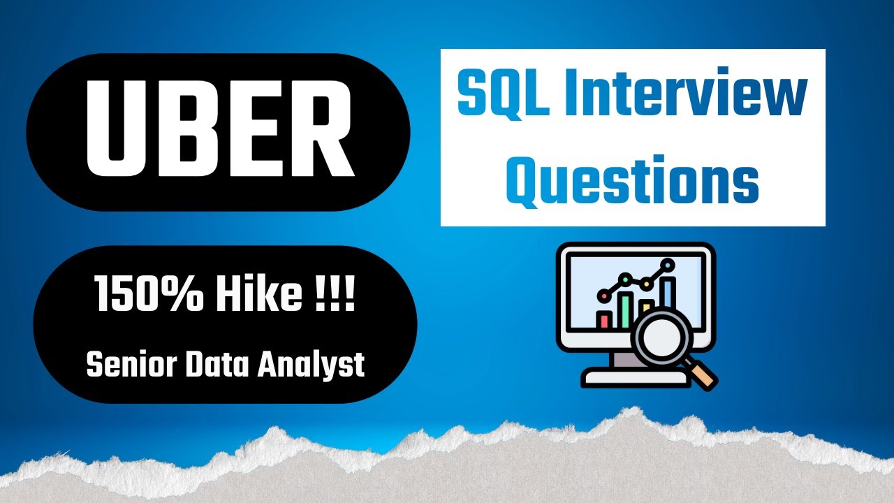 Sql Interview Question Uber Senior Data Analyst Youtube