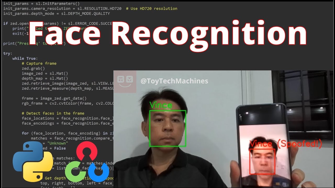 Face Recognition Using Python Programming Youtube