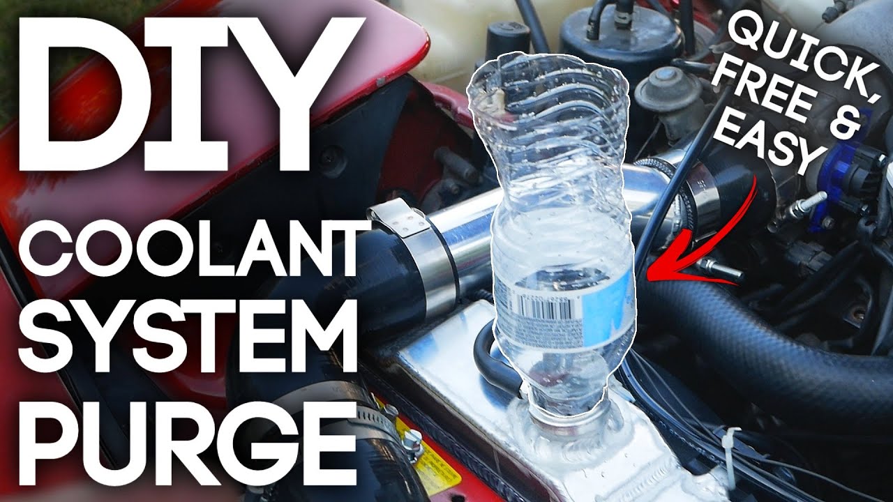 How To Purge Air Out Of A Cooling System Free And Diy Method Youtube