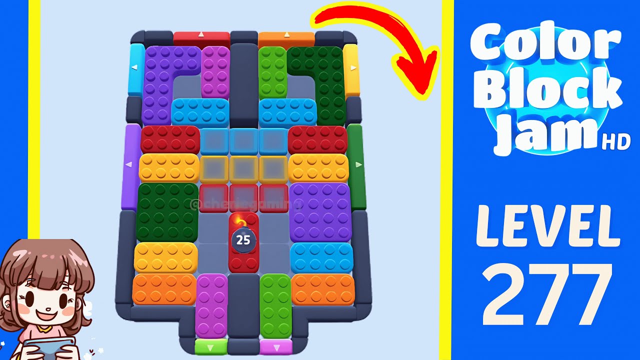 Level 275 Color Block Jam