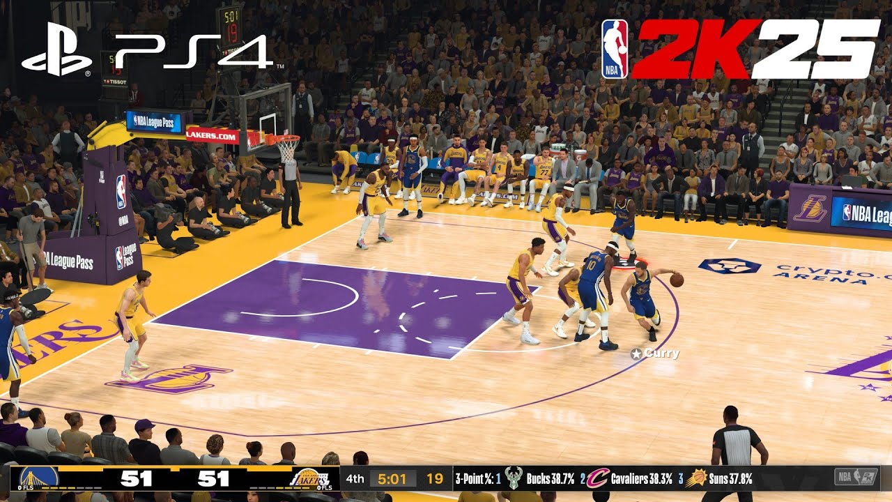 Nba 2k25 On Ps4 Gameplay Youtube