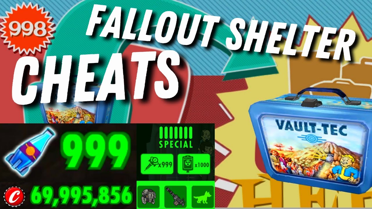 Fallout Shelter Save Editor Unlimited Everything Pc Android Youtube