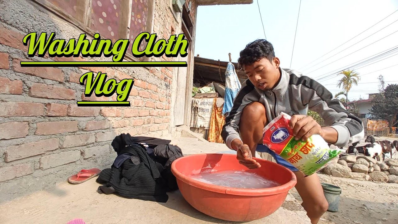 Washing Cloth Vlog Youtube