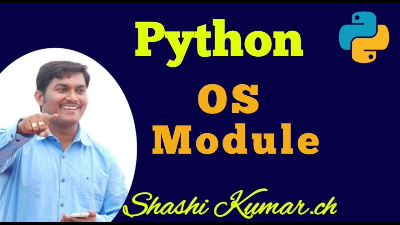Os Module In Python Youtube