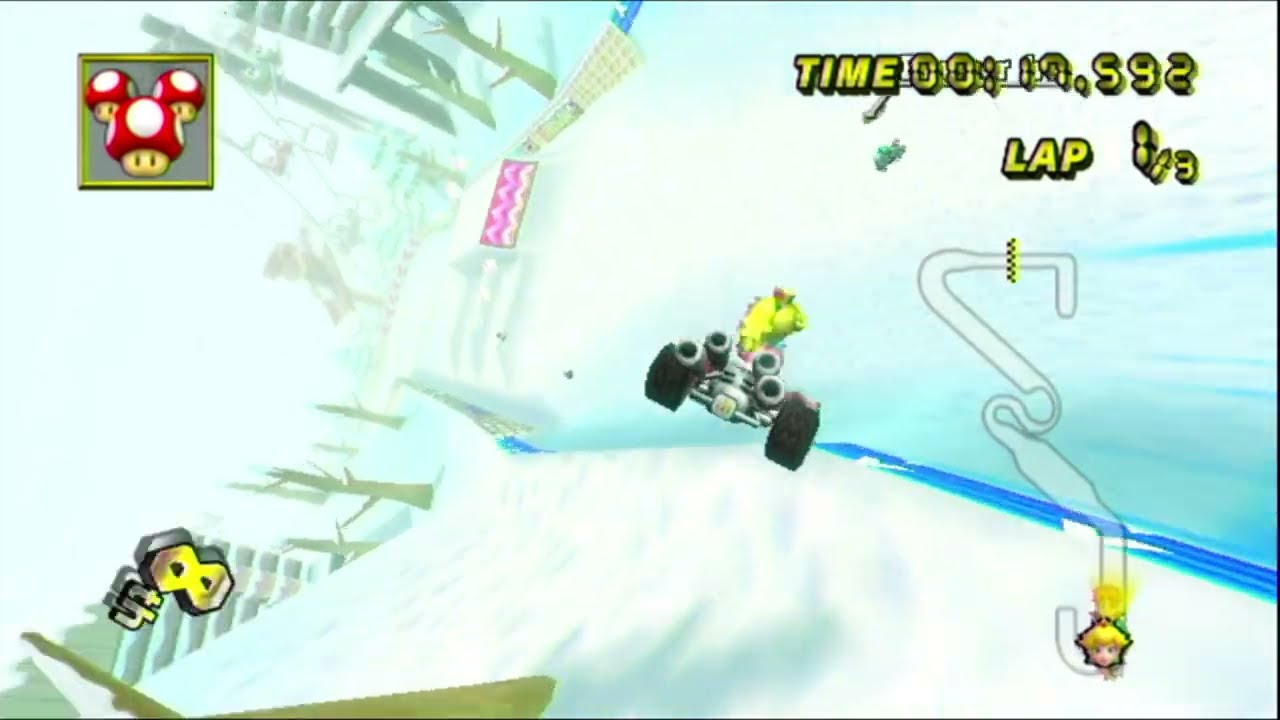 Mario Kart Wii Peach Standard Kart M Youtube