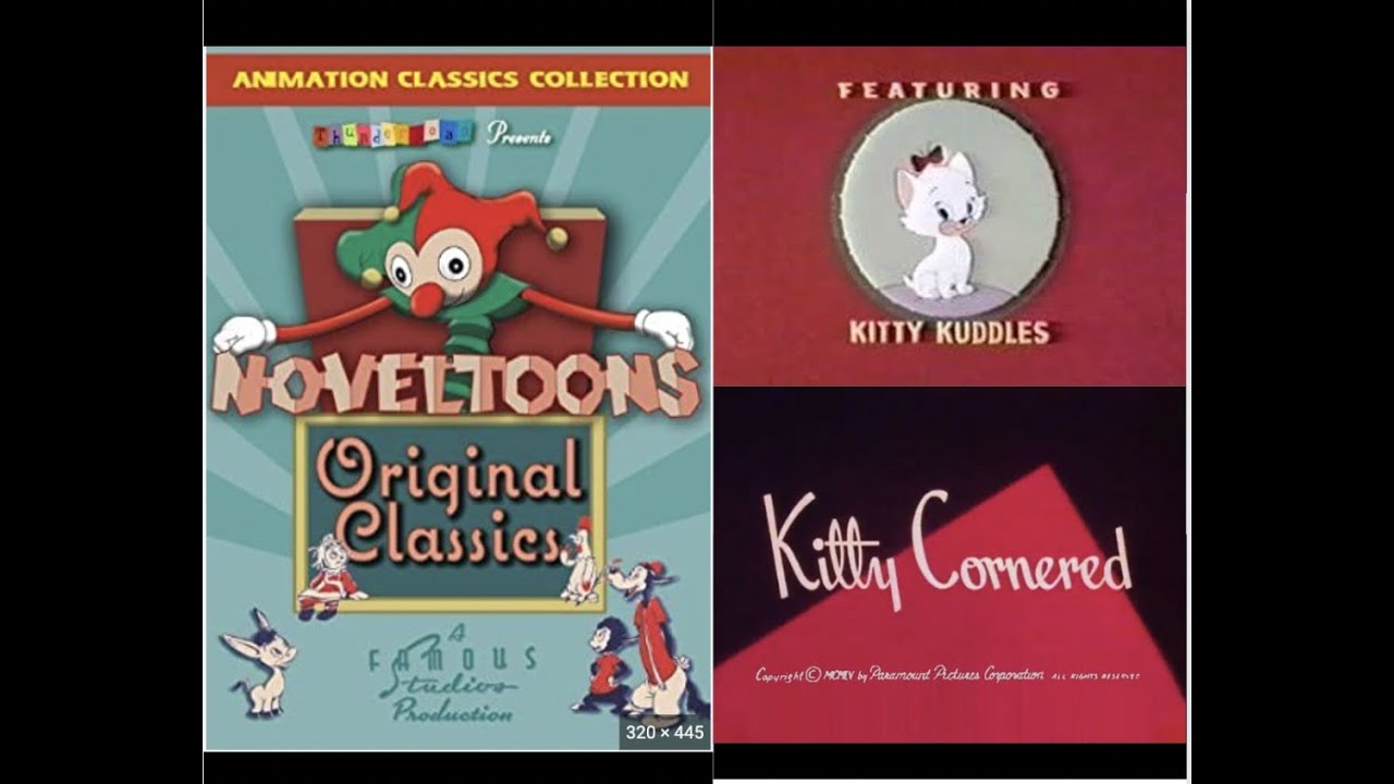Kitty Kuddles Kitty Cornered Noveltoons 1955 Youtube