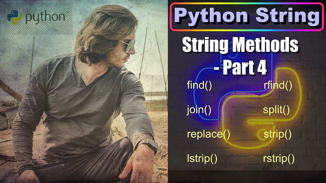 Python String Part 12 String Methods 4 Abhinav Tonk Youtube