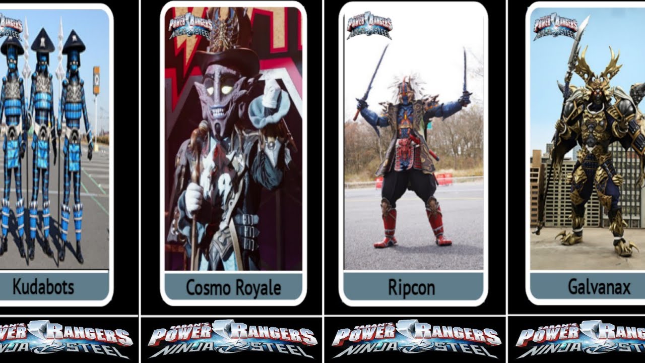Power Rangers Ninja Steel Villains Power Rangers Super Ninja Steel