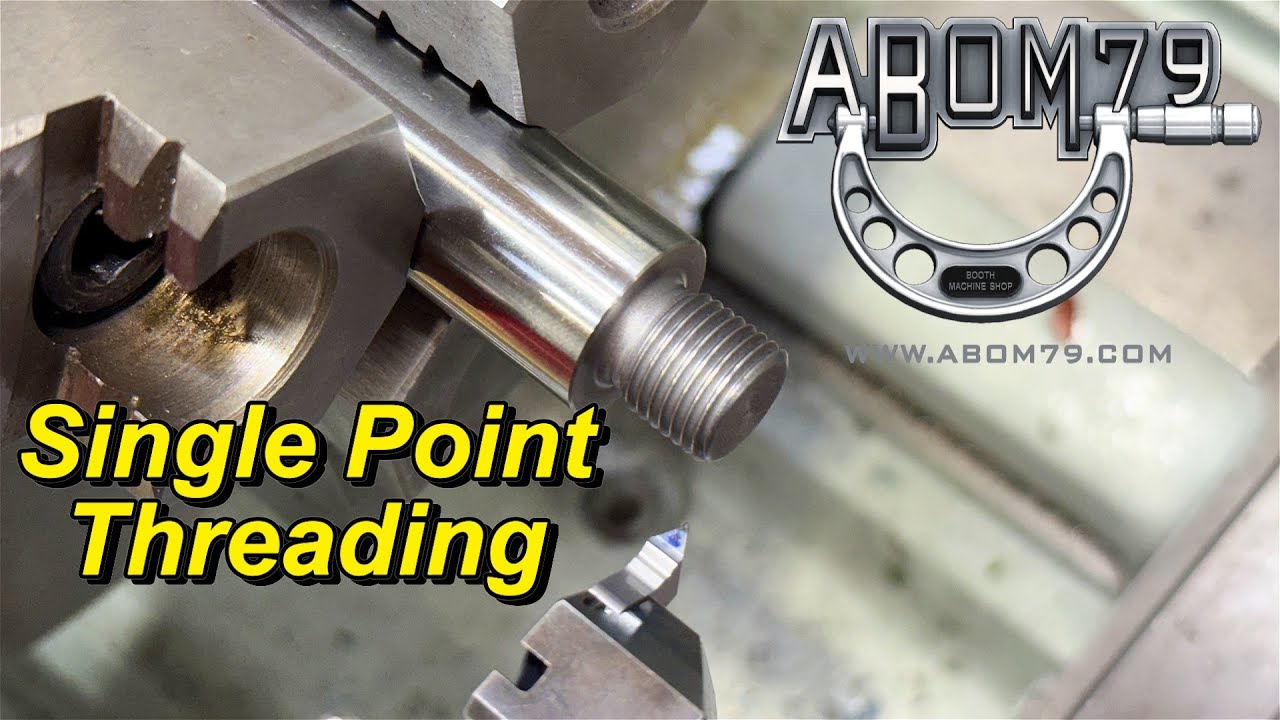 Vise Handle Single Point Threading Youtube