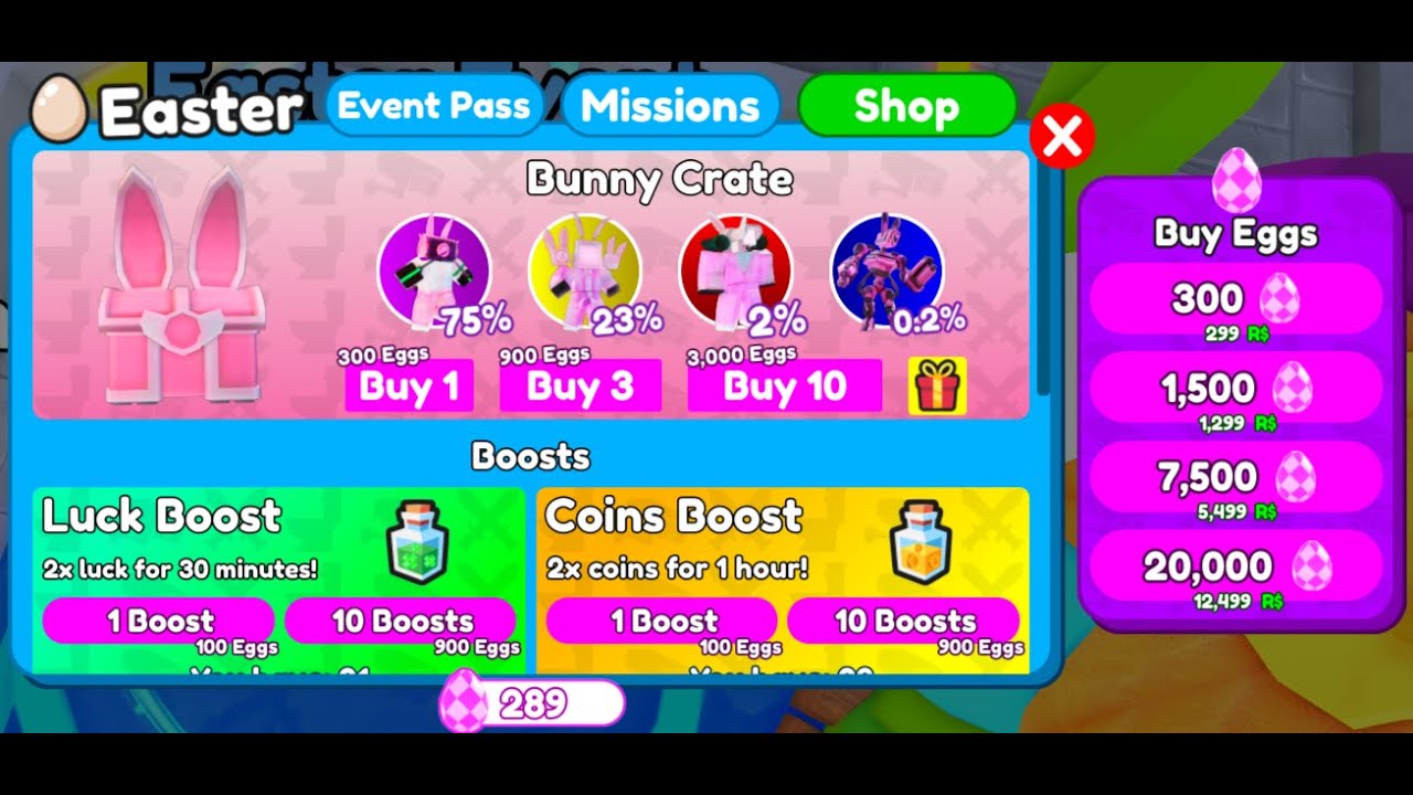 открытие 100 Bunny Crate Ttd Youtube